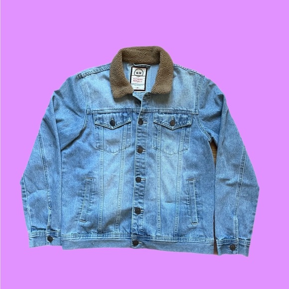 Refinery Republic | Jackets & Coats | Refinery Republic Denim W Faux ...